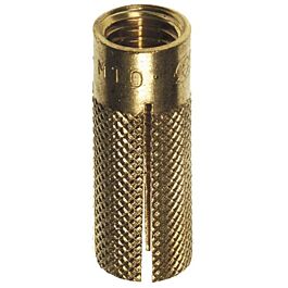 Messing muurplug ankerplug voor snelle montage | Spreidplug