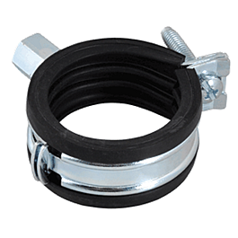 Bismat 2000 schroefbeugel rubber M8/M10 1 zijde scharnierend